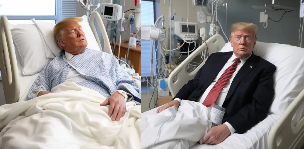 FORMER President Donald Trump released a brief health report from his ...