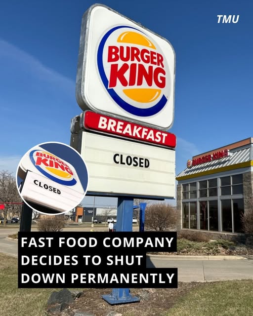 Fast Food Chain Chooses Permanent Closure