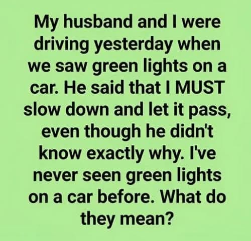 What’s the Meaning Behind Green Lights on Cars?